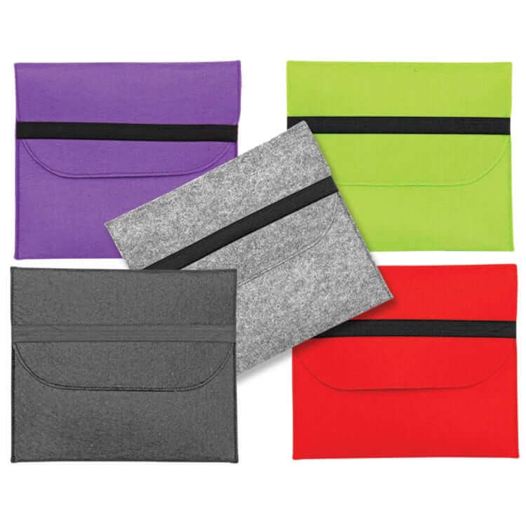 Felt Folder with Elastic Band | Executive Door Gifts
