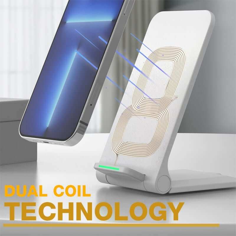 15W Dual Coil Foldable Wireless Charger | Executive Door Gifts