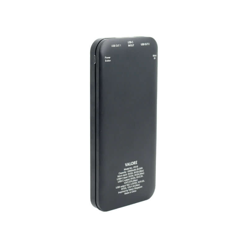 Valore 20W-PD 10000mAh Power Bank (PD18) | Executive Door Gifts