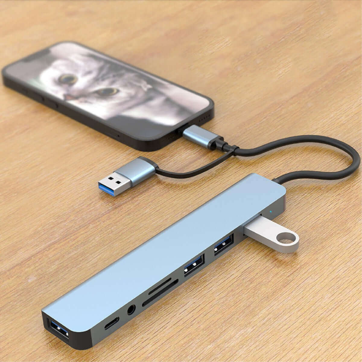 8 in 1 USB Hub | Executive Door Gifts